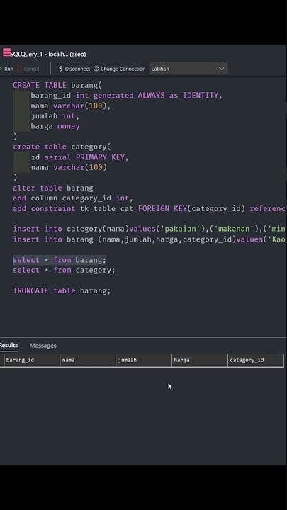 POSTGRESQL TRUNCATE TABLE - YouTube