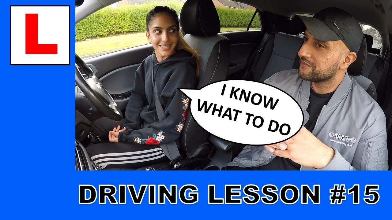 Her Best Ever Driving Lesson On Roundabouts So Far | Driving Lesson #15 ...