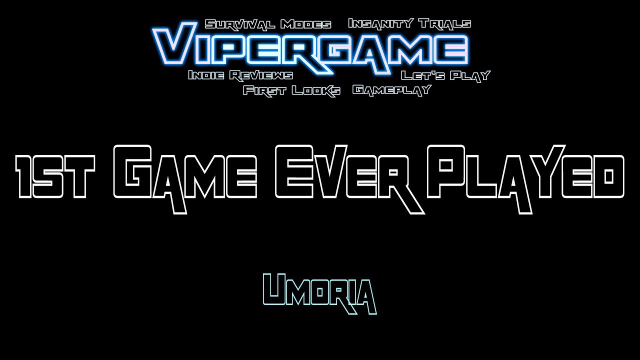 The First Game I Ever Played - Umoria - YouTube