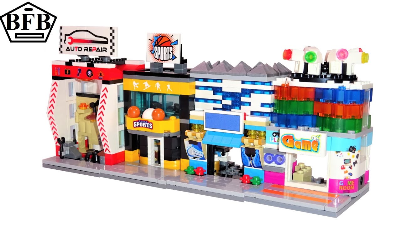 Sembo Block | Mini Street SD6061 | Game Center | Speed Build Review ...