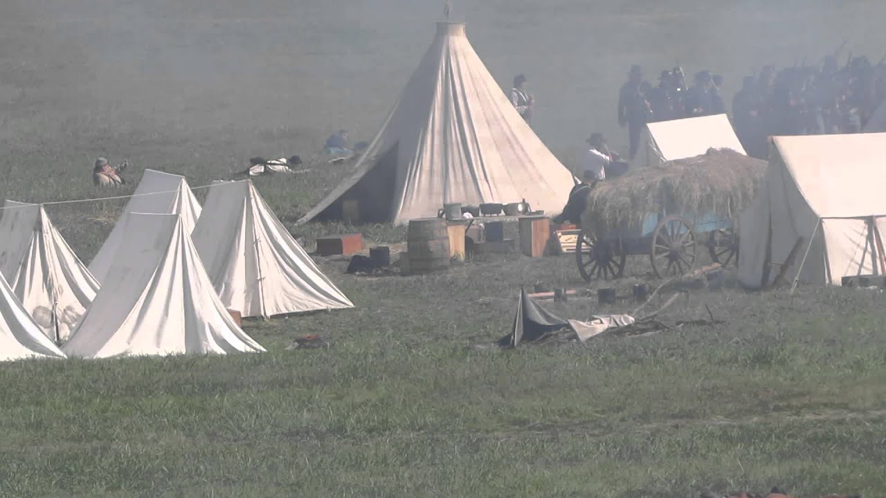 Pea Ridge Civil War Reenactment 2015 (Sunday Battle) 2 - YouTube