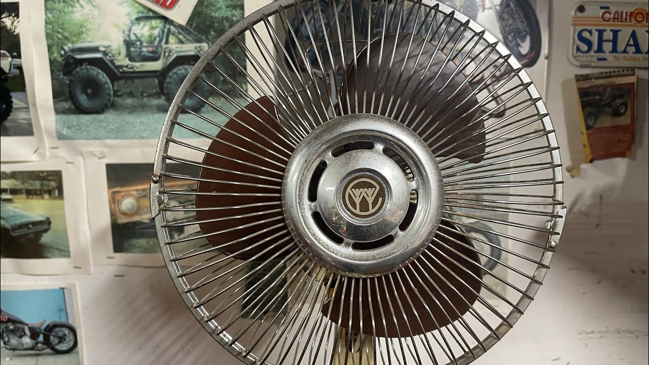 1980's Cool-Breeze (Kuo Horng) 9" Oscillating Fan - YouTube