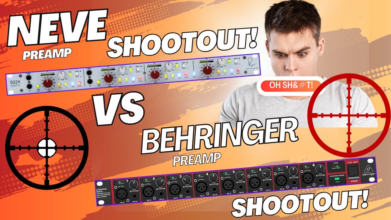Neve vs Behringer Preamp Shootout - YouTube
