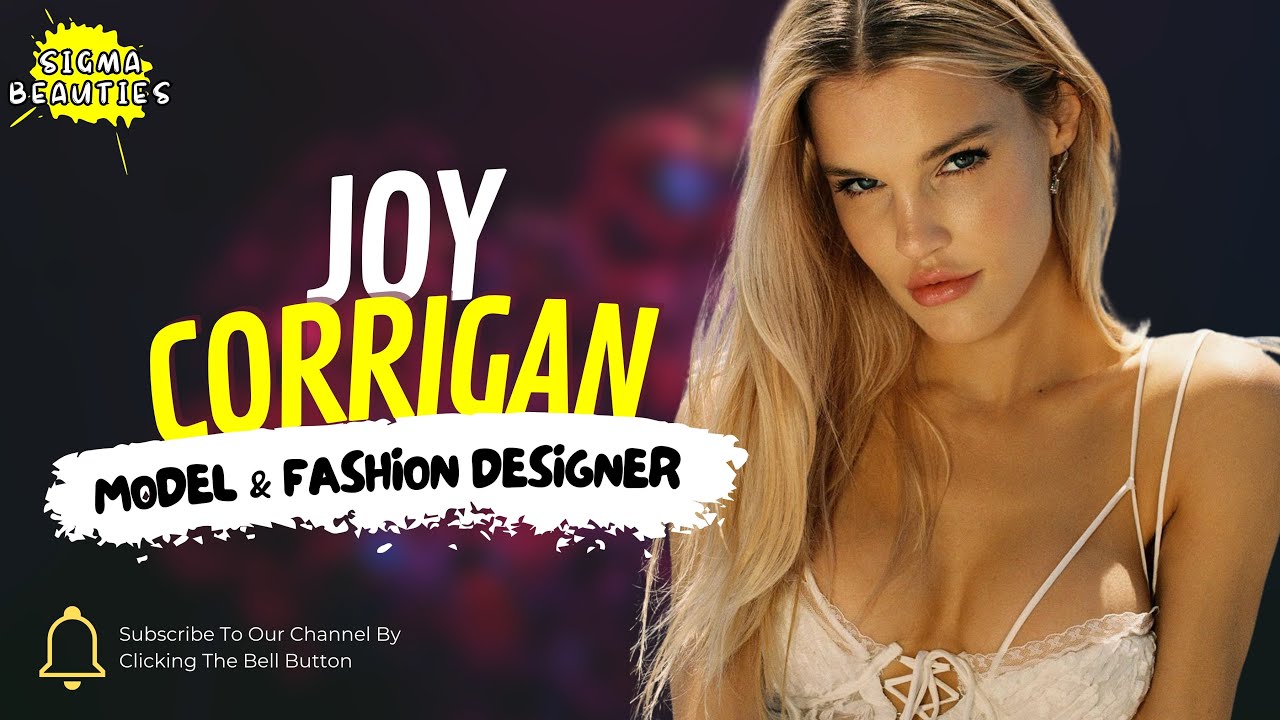 American Model & Fashion Designer - Joy Corrigan | Biography, Lifestyle & Relationship - YouTube