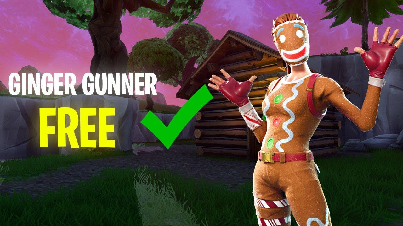 How to Get Ginger Gunner Fortnite for FREE! (works in game) - YouTube