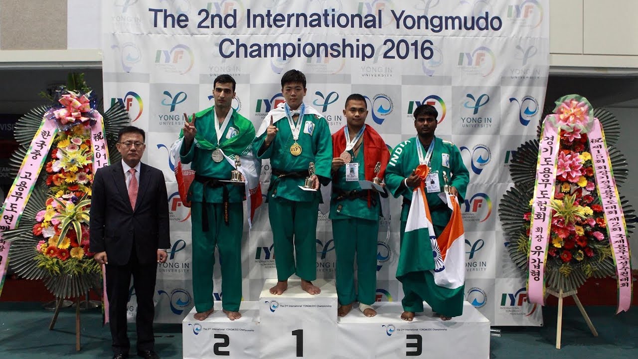 2nd International Yongmudo Championships 2016 -90kg Place - YouTube