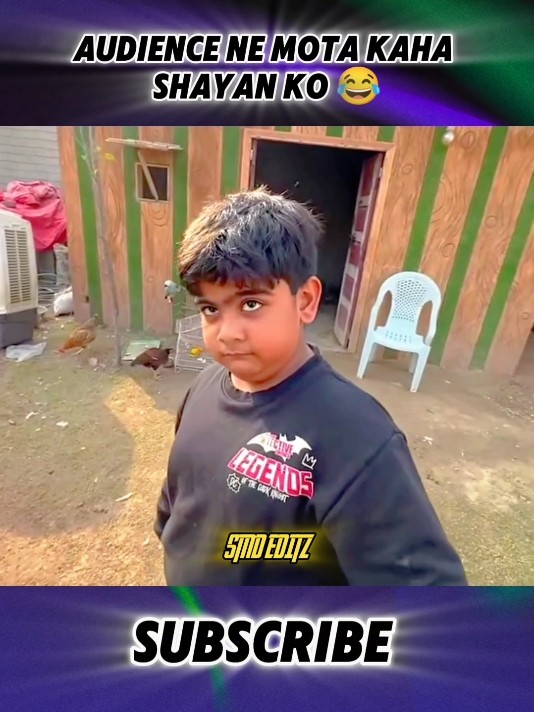 Shayan Ko Mota kaha Fans ne 😂 #trending #videoediting #shehrmaindihat # ...