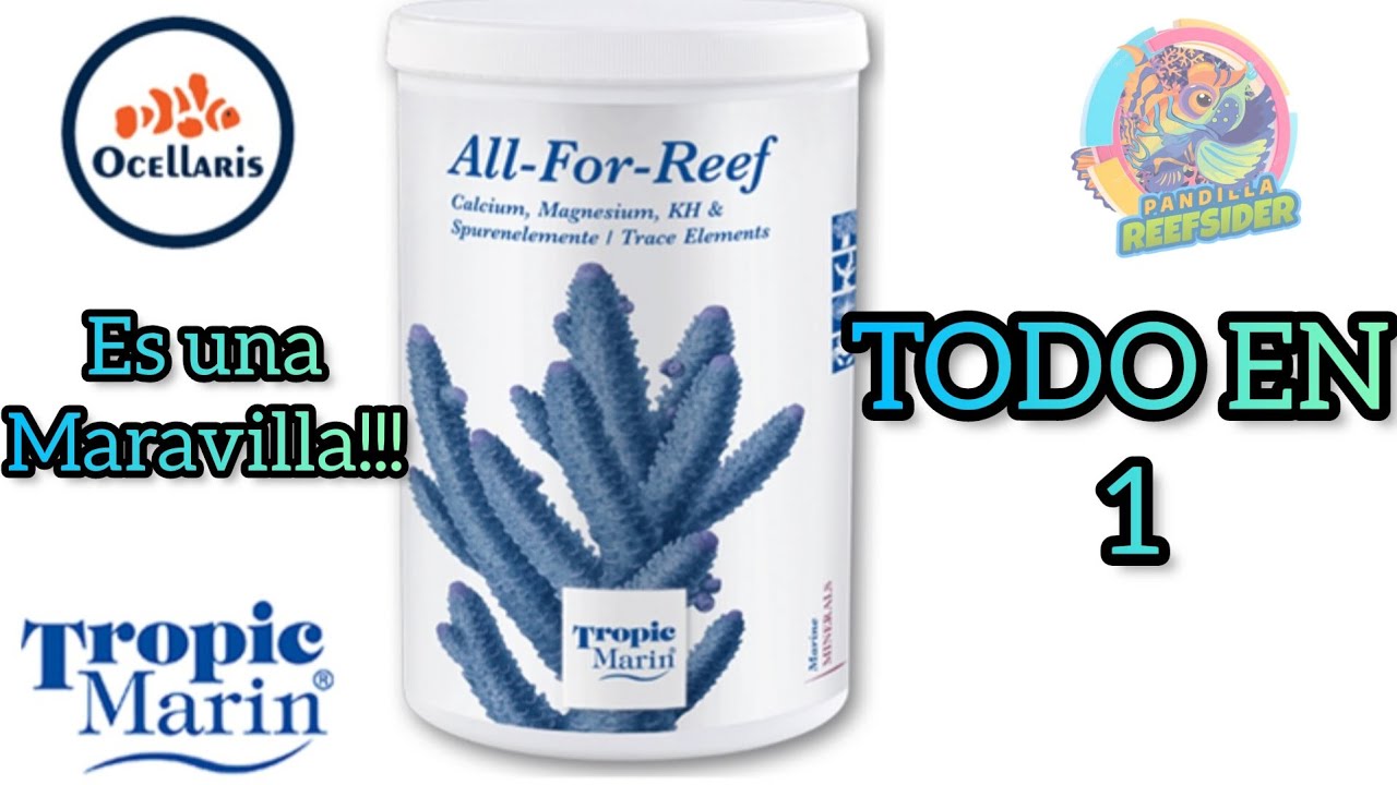 ALL FOR REEF LO TIENE TODO PARA TU ARRECIFE, YA NO GASTES MAS ...