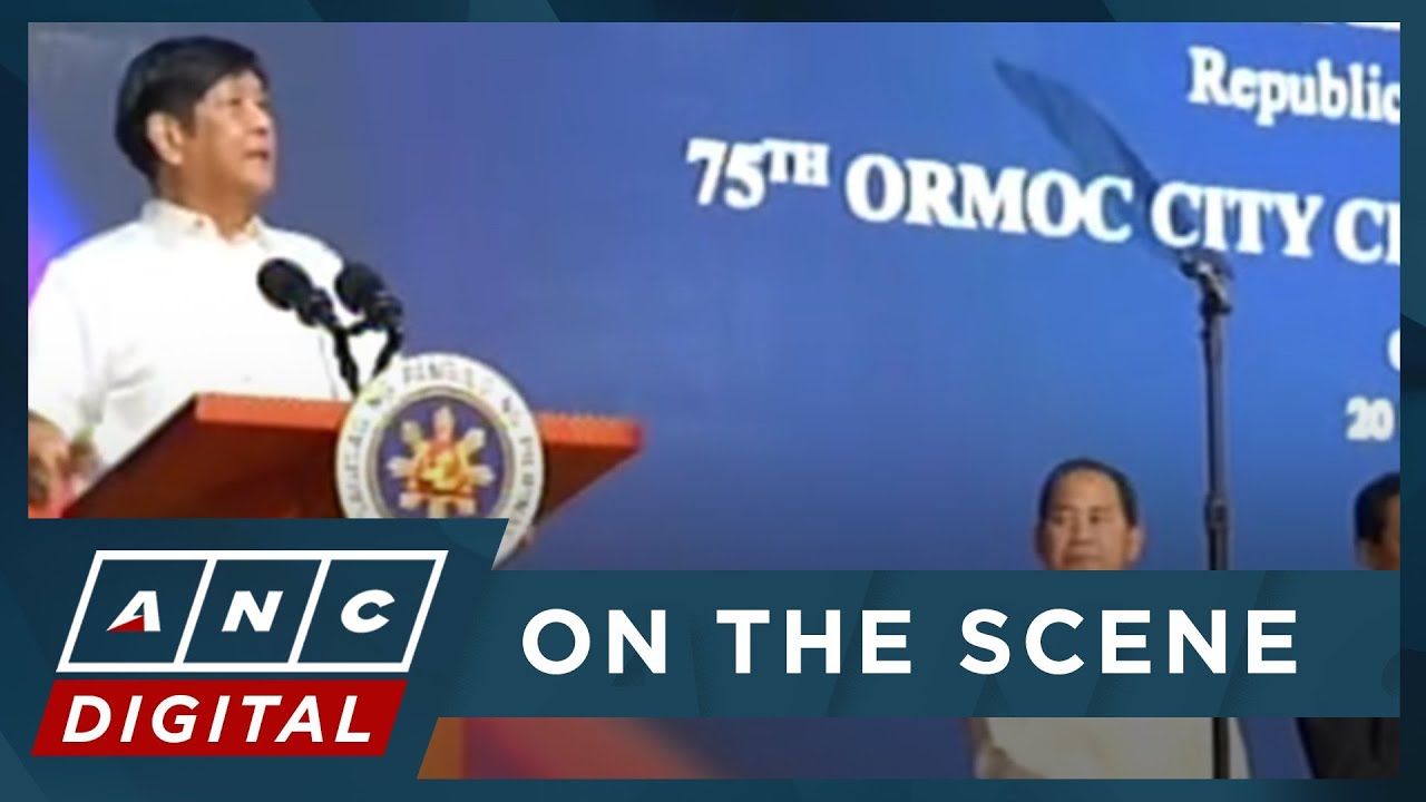 LOOK: Marcos attends 75th Ormoc City Diamond Charter Day Celebration in Leyte | ANC - YouTube