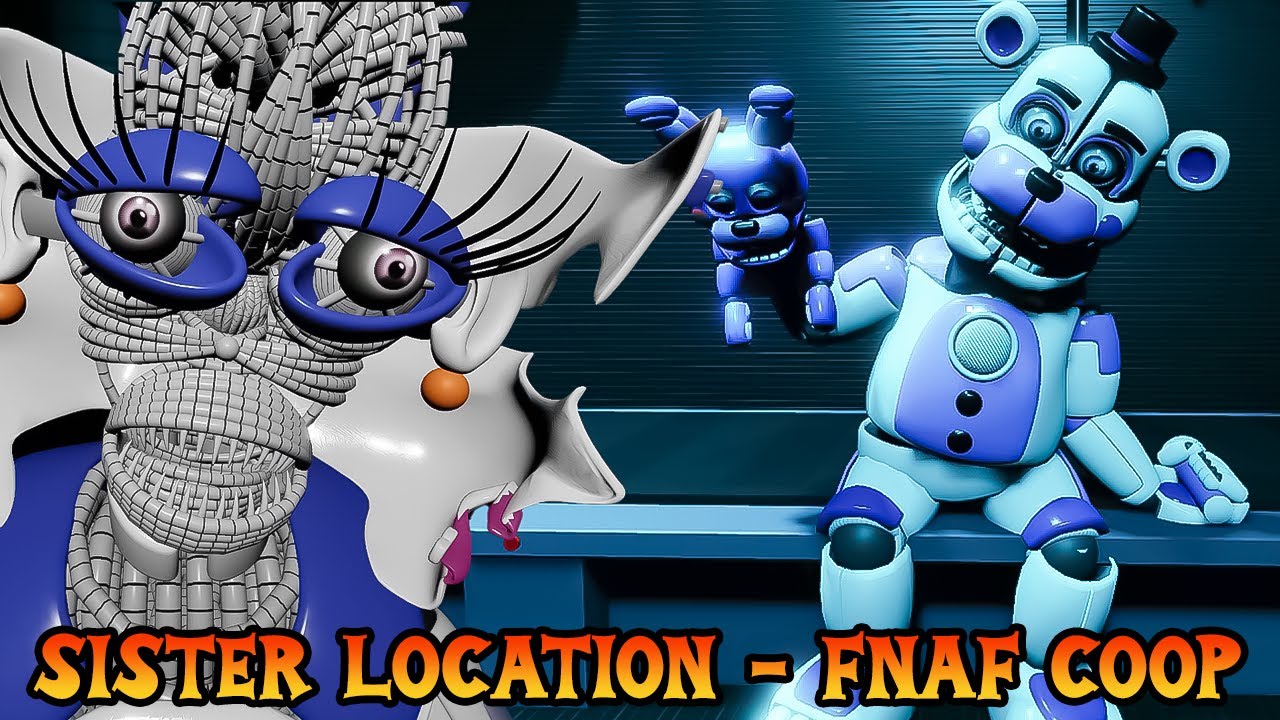 FNAF Coop-: Sister Location [ NIGHT 1 to 3 ] - { Full Gameplay ...