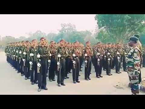 Indian army rifle drill - YouTube