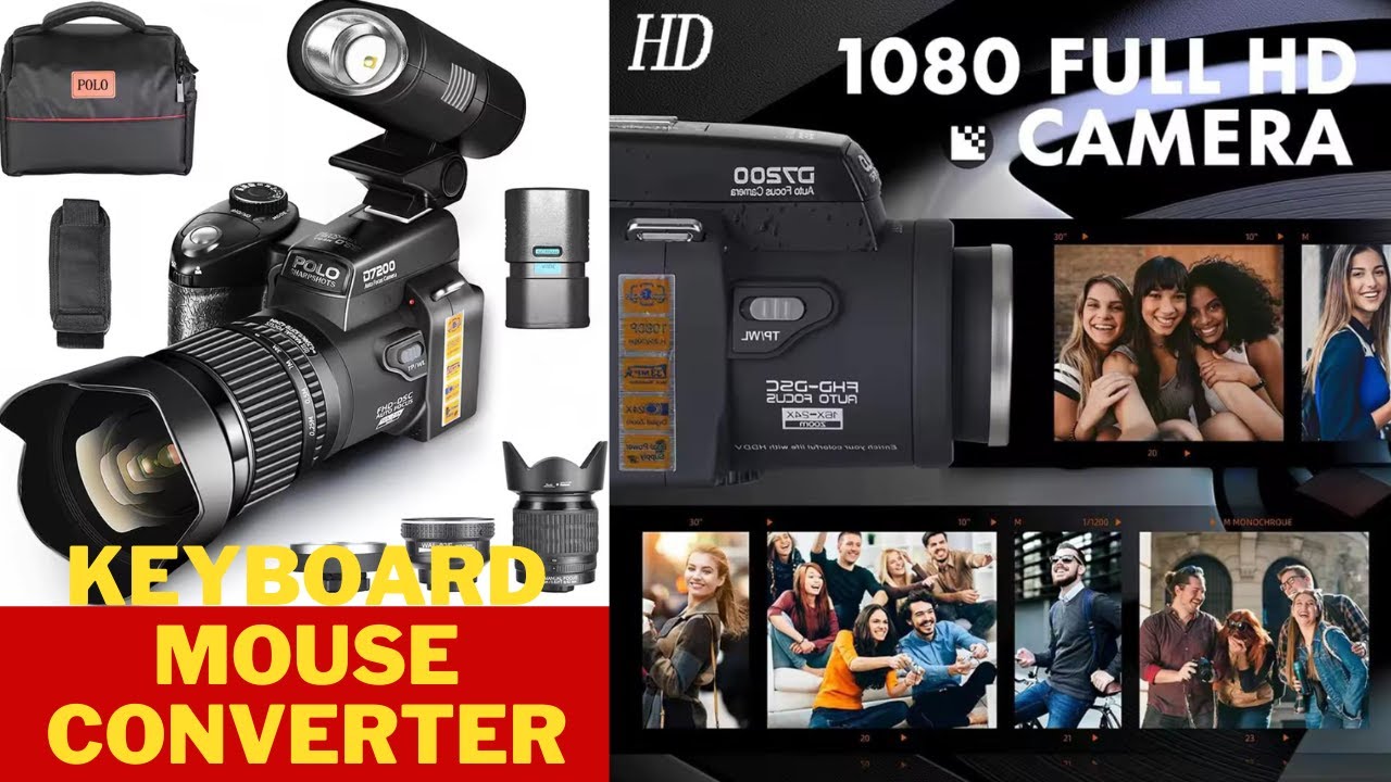 Digital DSLR Camera With 24X Telephoto Lens | Professional Digital ...