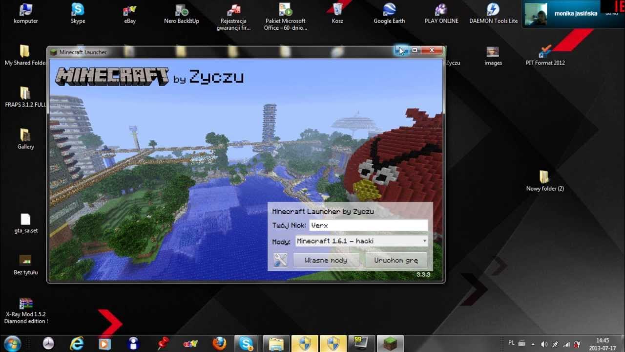 Jak nie miec lagów w minecraft by zyczu na wersje 1.6.2 - YouTube
