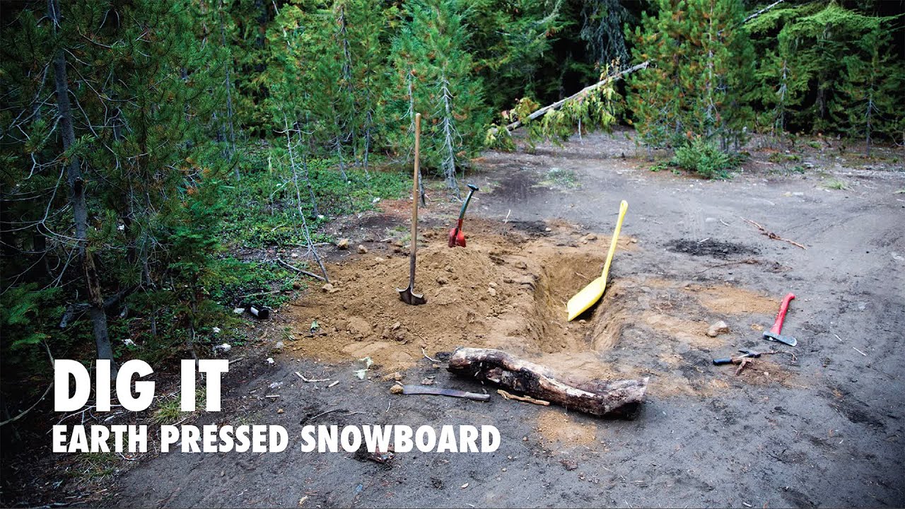 Every Third Thursday Dig in : Earth Pressed Signal Snowboard - YouTube
