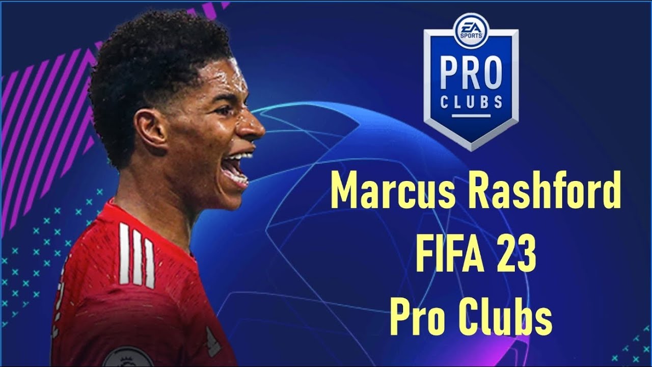 Marcus Rashford Pro Clubs Face Creation - FIFA 23 - YouTube