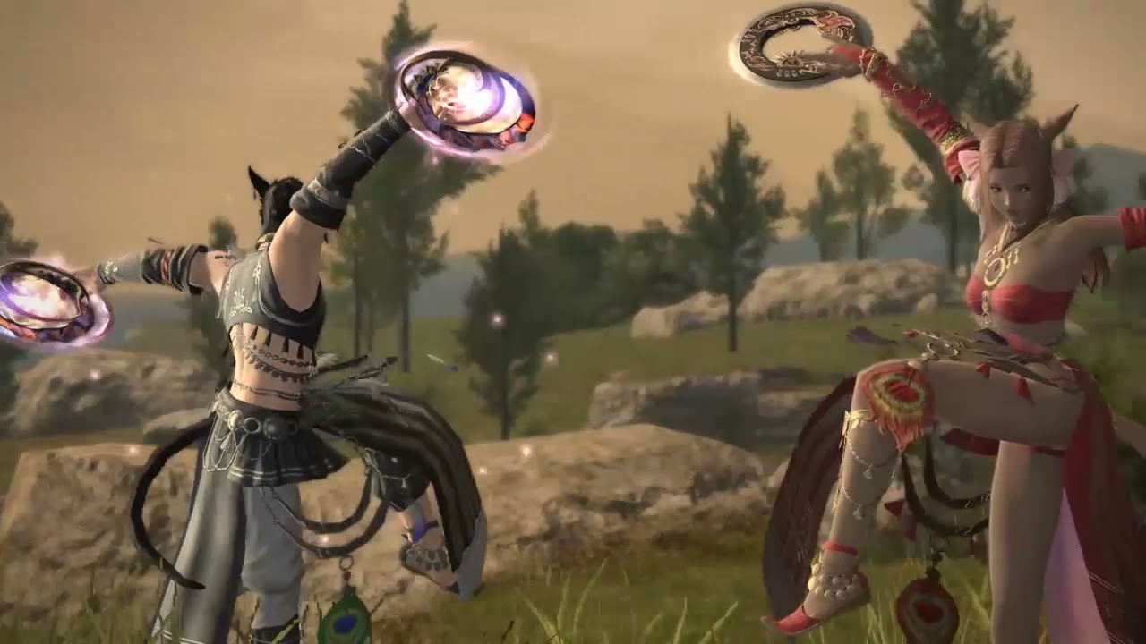 Final Fantasy XIV - Level 80 Dancer Quest Cutscene - YouTube