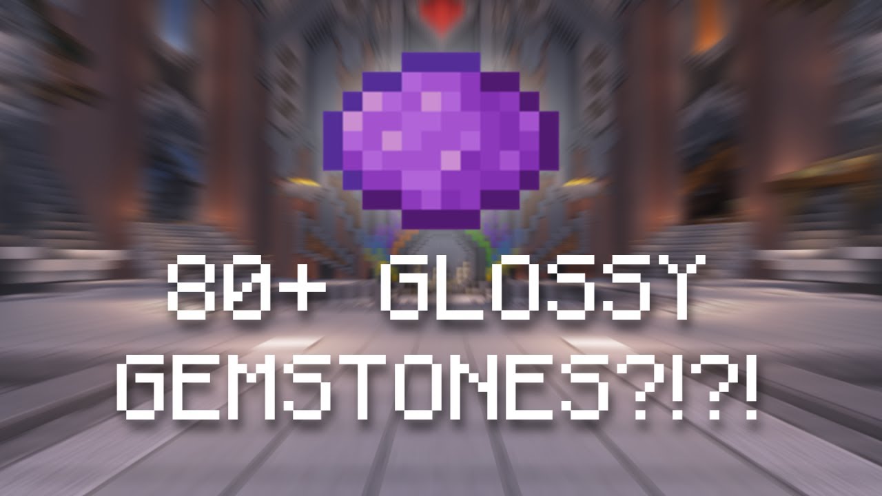 HOW To MAXIMIZE Glossy Gemstone Rates During Mining Fiesta - Hypixel ...