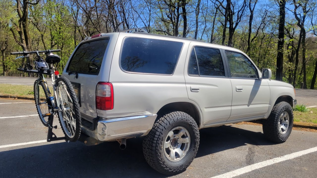 Harbor Freight Bike Rack & Cab-Camping Setup | Toyota 4Runner - YouTube