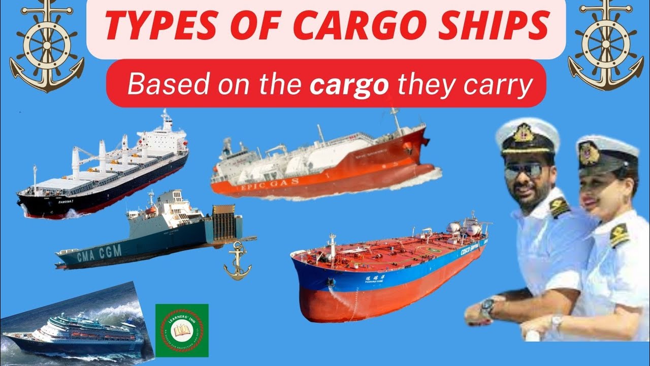 Types of cargo Ships /Trade by Sea - YouTube