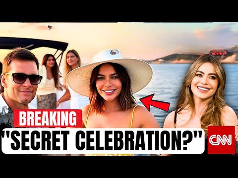 Sofia Vergara celebrates her 53rd birthday in white bikini and smile while people links to Tom Brady