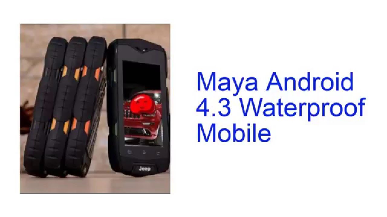 Maya Android 4.3 Waterproof Mobile Specification [INDIA] - YouTube
