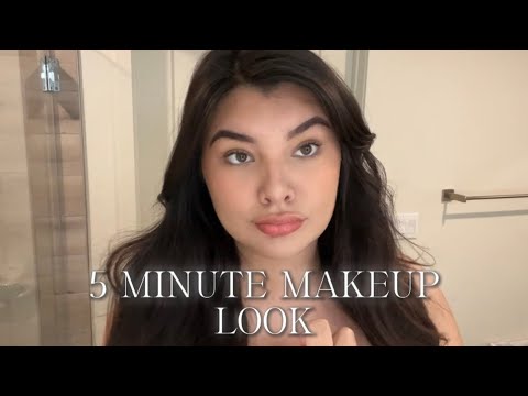 5 Minute Makeup Look - YouTube