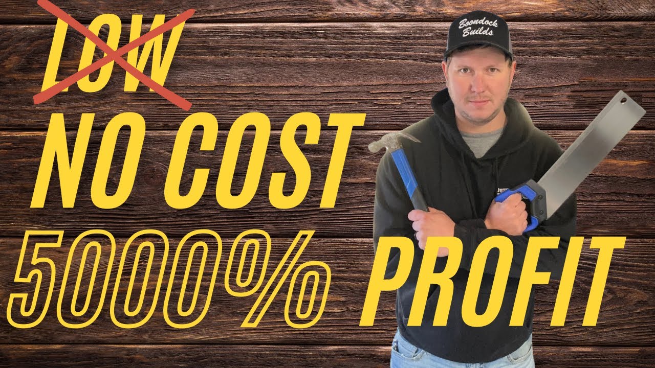 Huge Profit Projects For Beginners | Easy Woodworking Items That Sell ...