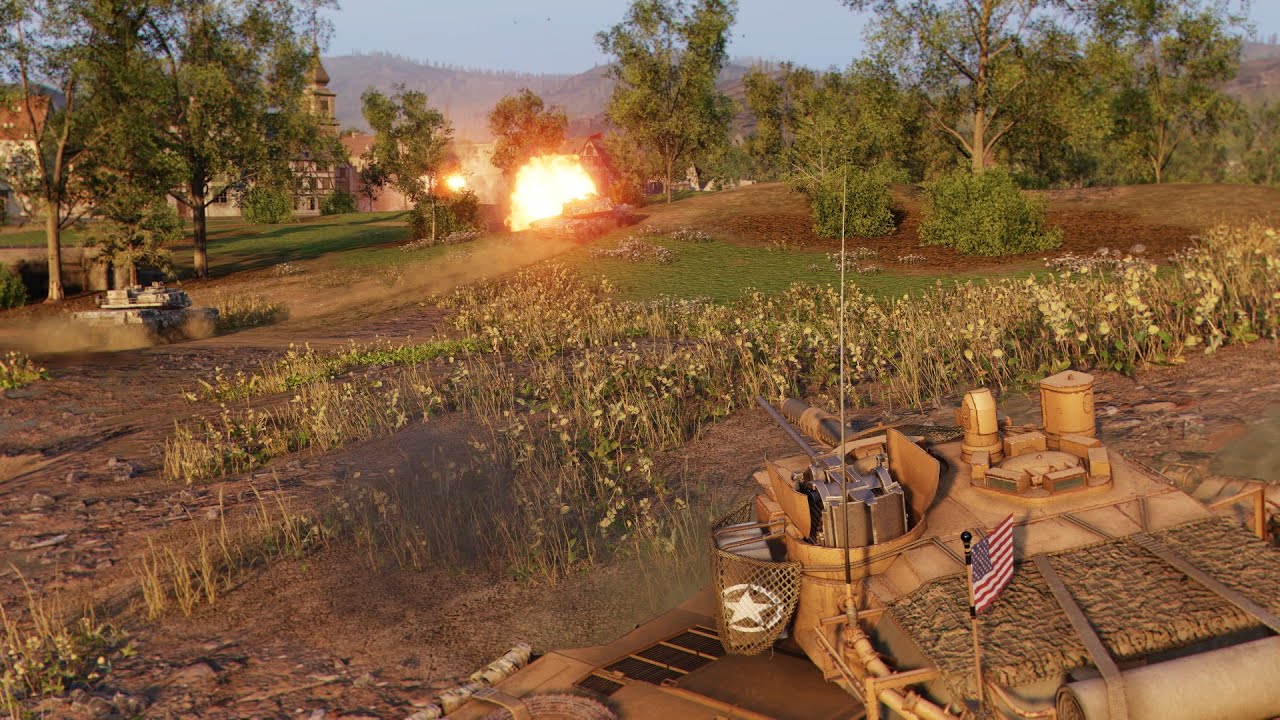 World of Tanks || MBT 70 on Siegfried Line - Platoon Gameplay - YouTube