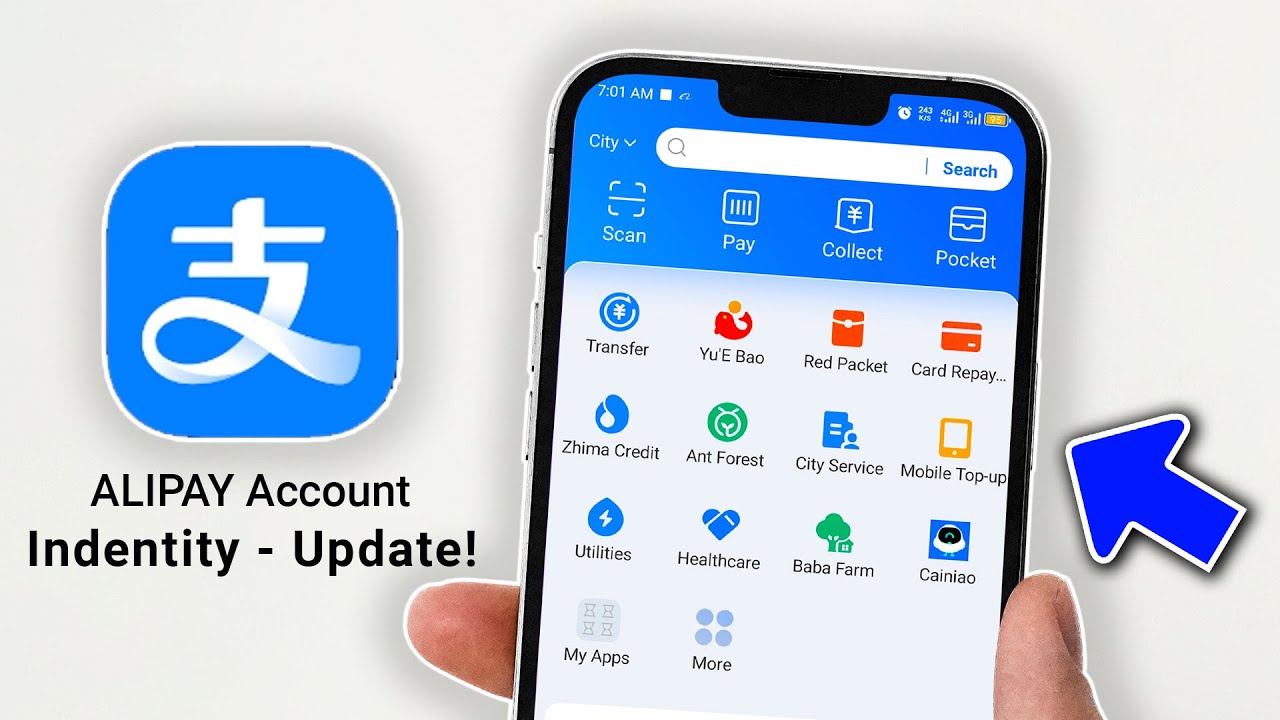 How to View and Update Your Alipay Identity Information - YouTube