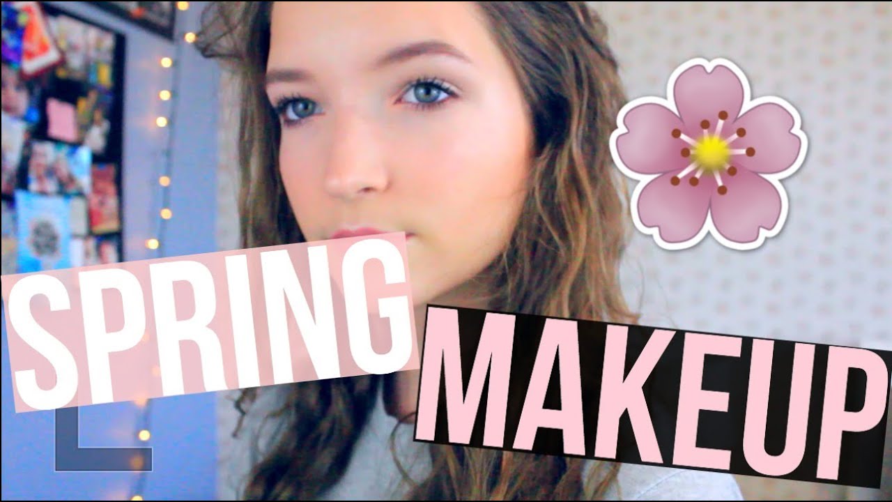 Everyday Spring Makeup Tutorial! 2016 - YouTube