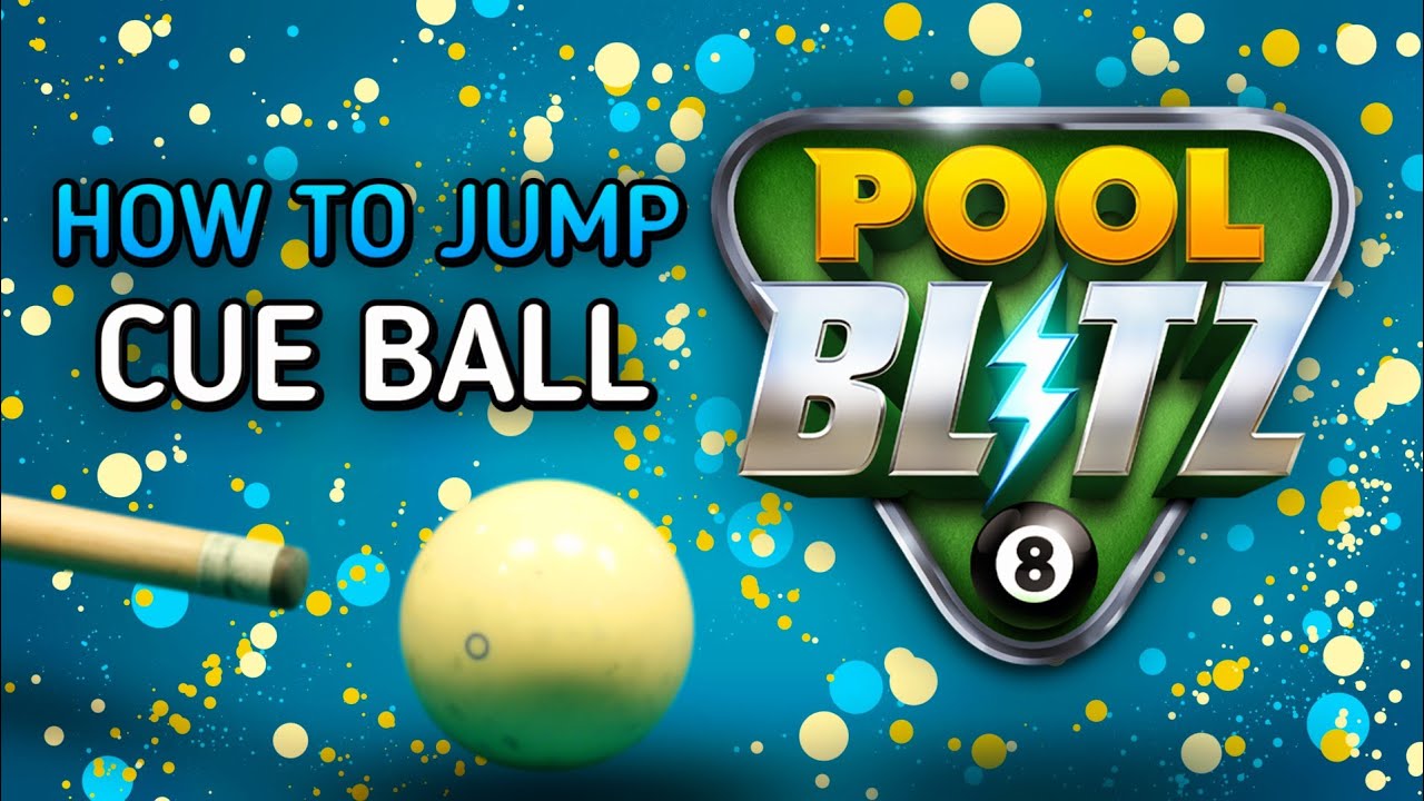 How to Jump the Cue Ball in Pool Blitz - YouTube