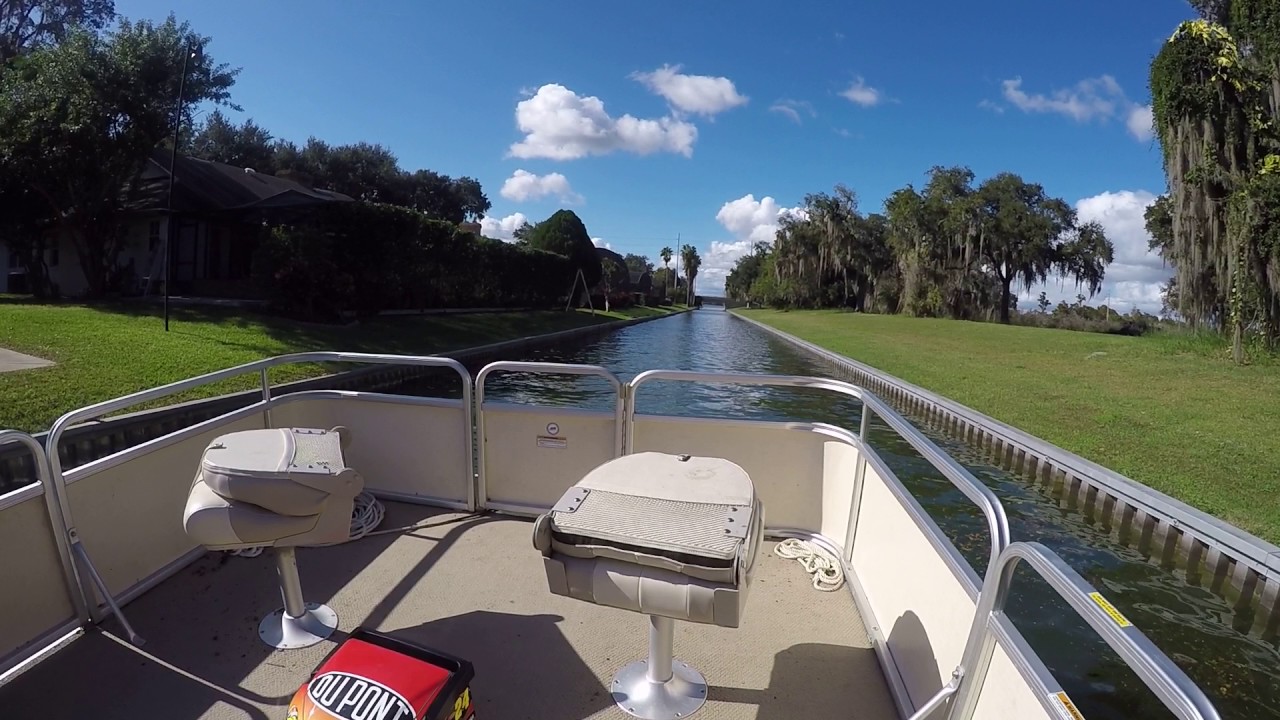 004 Winter Haven Chain of Lakes Canals - Lake Winterset to Lake Eloise ...