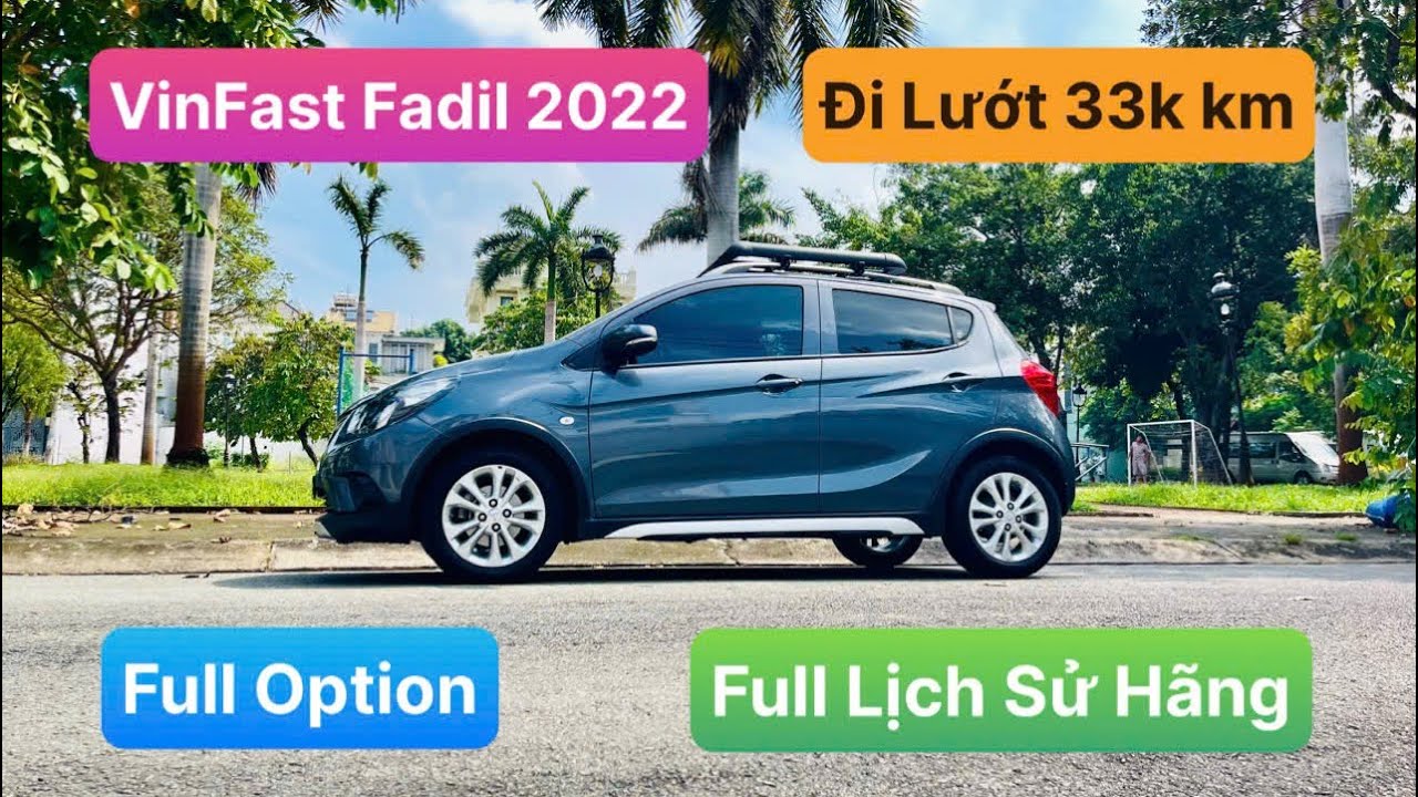 VINFAST FADIL 2022 MÀU XÁM LÊN FULL OPTION, ĐI LƯỚT 3 VẠN, FULL LỊCH SỬ ...