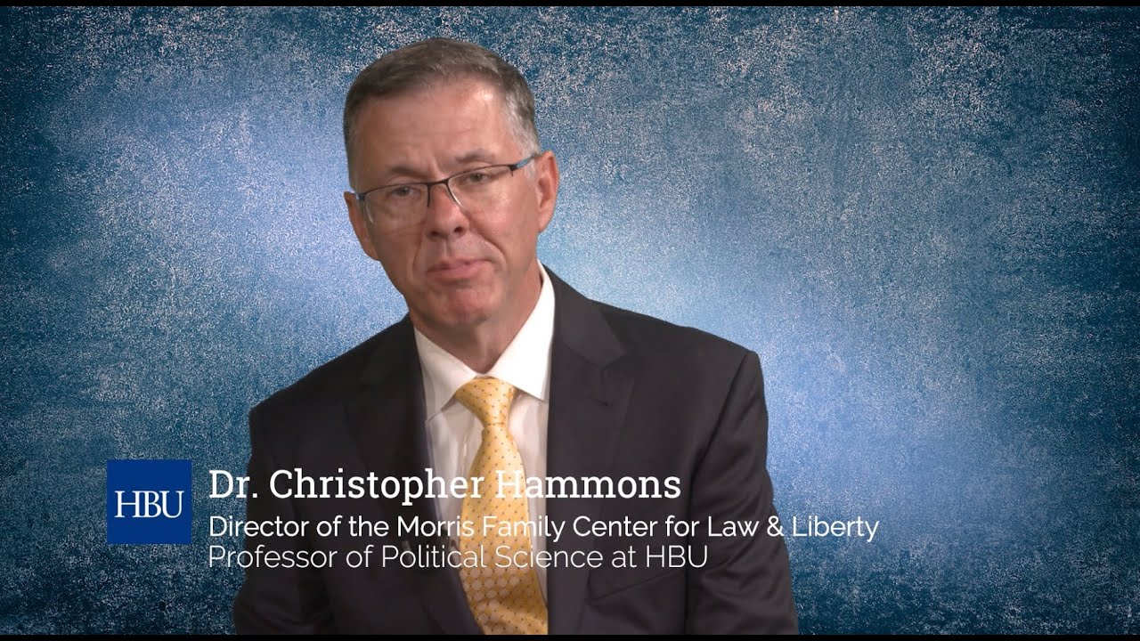 Dr. Chris Hammons, Director of The Morris Family Center for Law ...