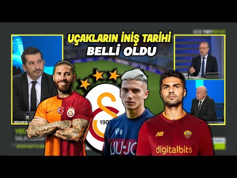Çarşamba Günü Uçaklar Tek Tek İnecek !! Sergio Ramos & Dominguez & Zeki Çelik l GALATASARAY
