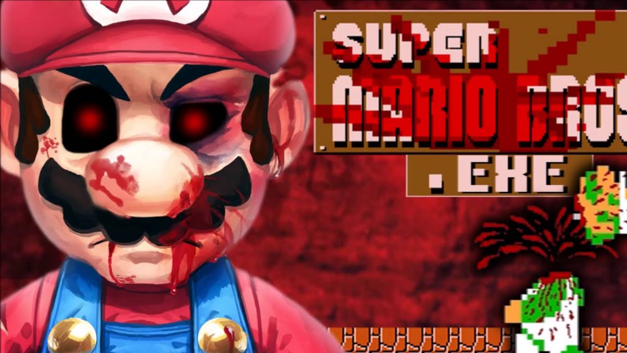 Mario.EXE Laugh and Jumpscare - YouTube
