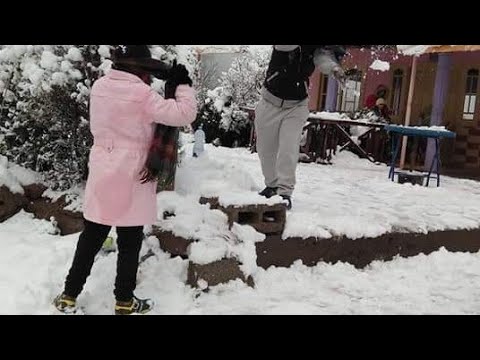 Snow and rain in Islamabad Pindi turned white everywhere #pakistan #video #viral # ...