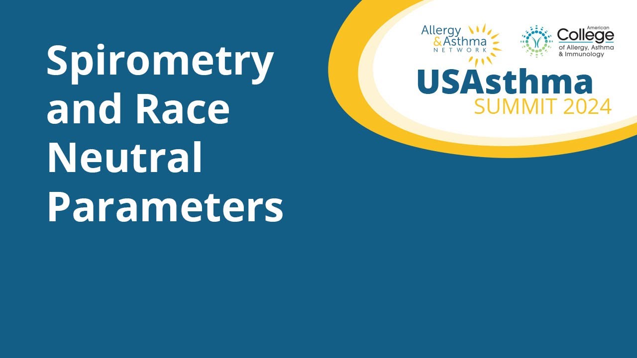 Spirometry and Race Neutral Parameters The Impact on Communities of ...