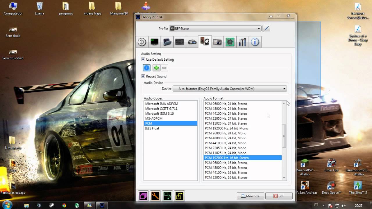 Tutorial Dxtory - Como usar - YouTube