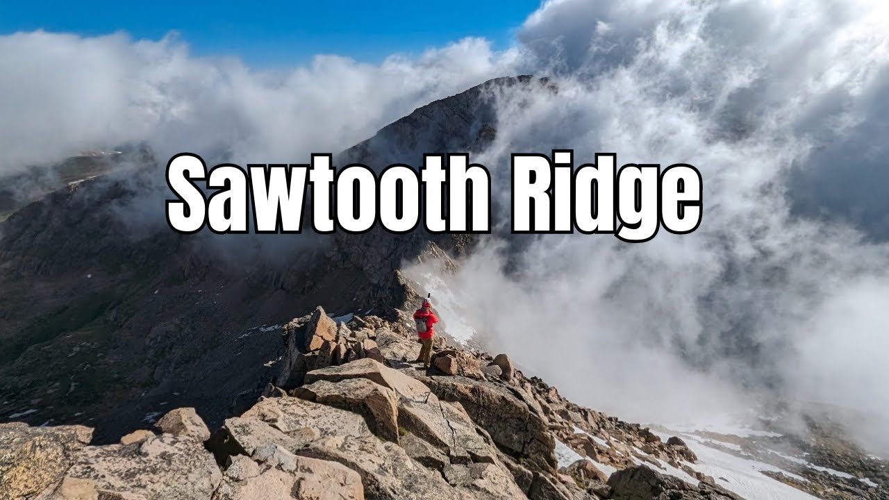 Mt. Bierstadt & Mt. Evans via the Sawtooth Ridge | 3 Minute Walkthrough ...