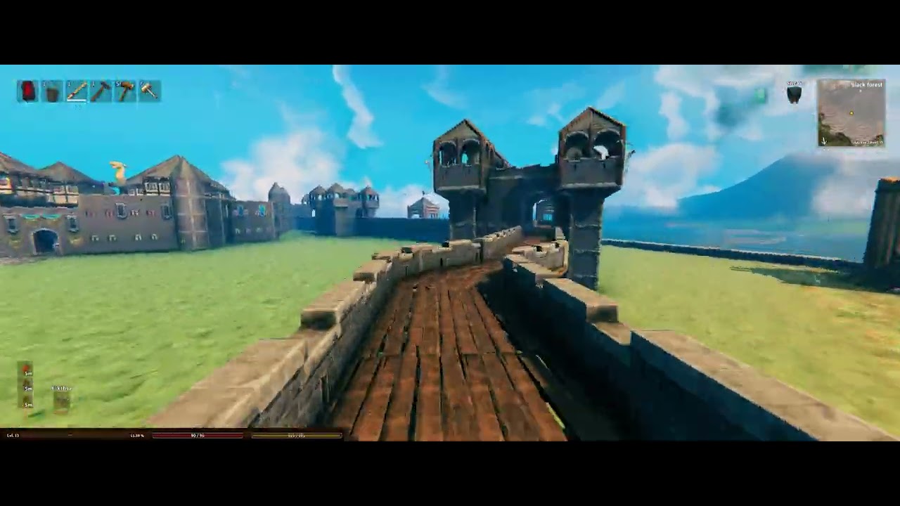 Valheim Castle Prebuild Planbuild Blueprint Sharable Youtube