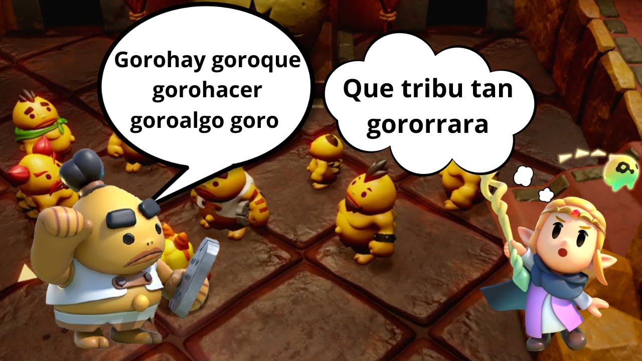 Cap 39 Gorola gorotribu gorogoron... Goro / The Legend of Zelda: Echoes ...