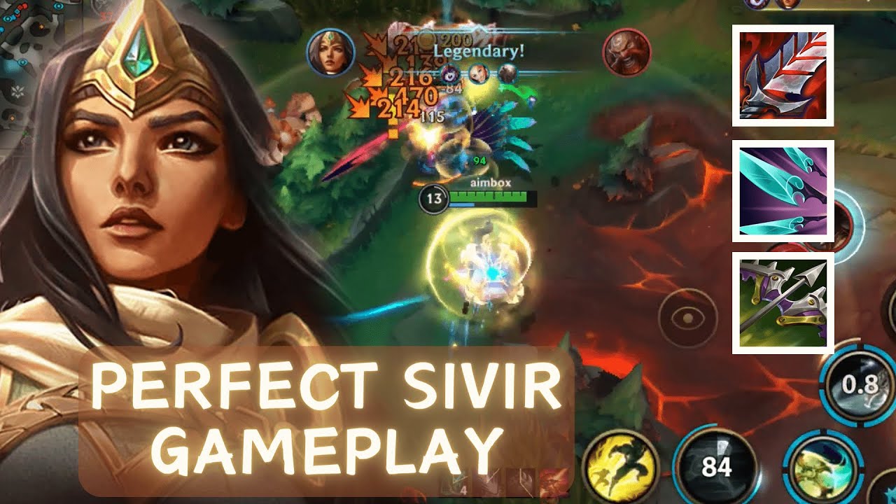 PERFECT SIVIR GAMEPLAY! FULL BUILD AND RUNES! - YouTube