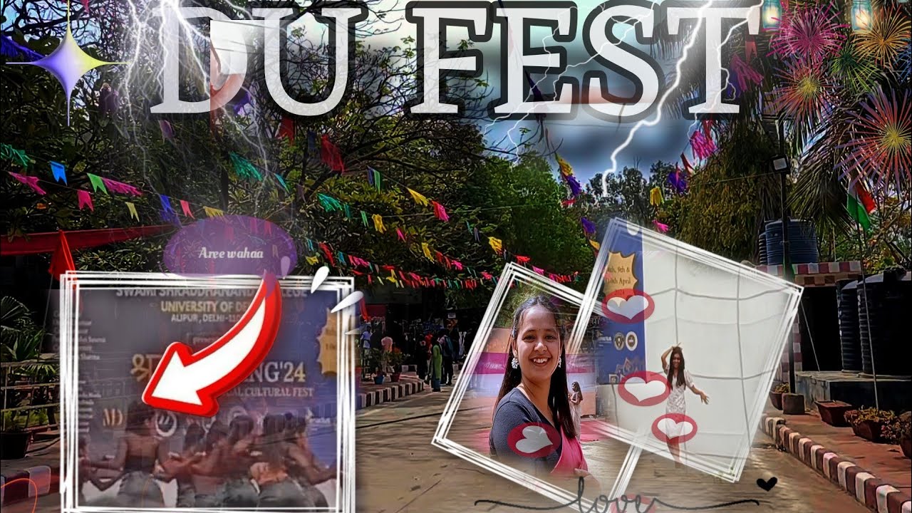 2nd day Fest at Swami Shradhaaanda College🧡 | Du Fest | Delhi ...