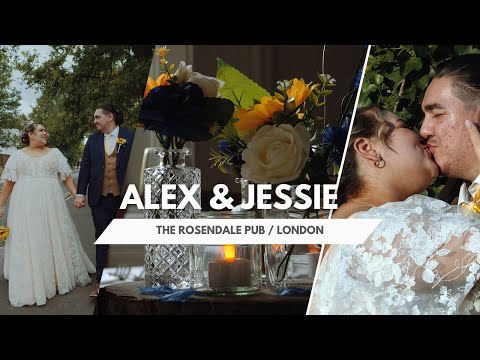 🎥 ALEX & JESSIE — Cinematic Wedding Film at The Rosendale Pub, London | 4K 🎥