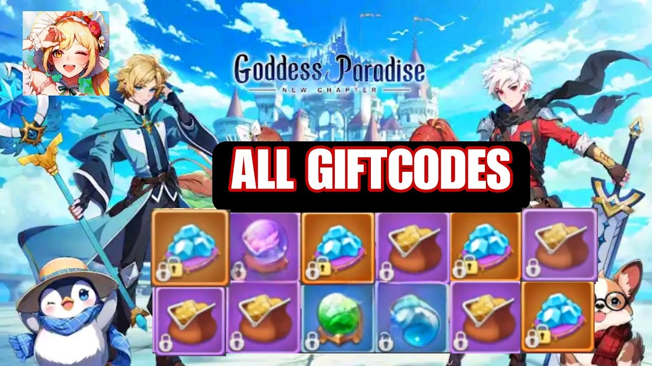 Goddess Paradise & All 13 Giftcodes | 13 Free Codes Goddess Paradise New Chapter - How to Redeem ...