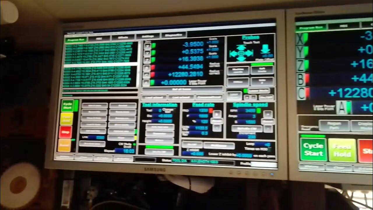 Nieuw screenset Mach3 #Mach3 - YouTube