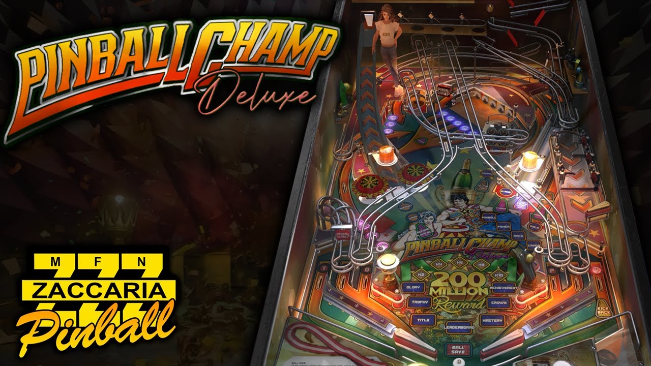 Pinball Champ Deluxe (Zaccaria Pinball) - YouTube