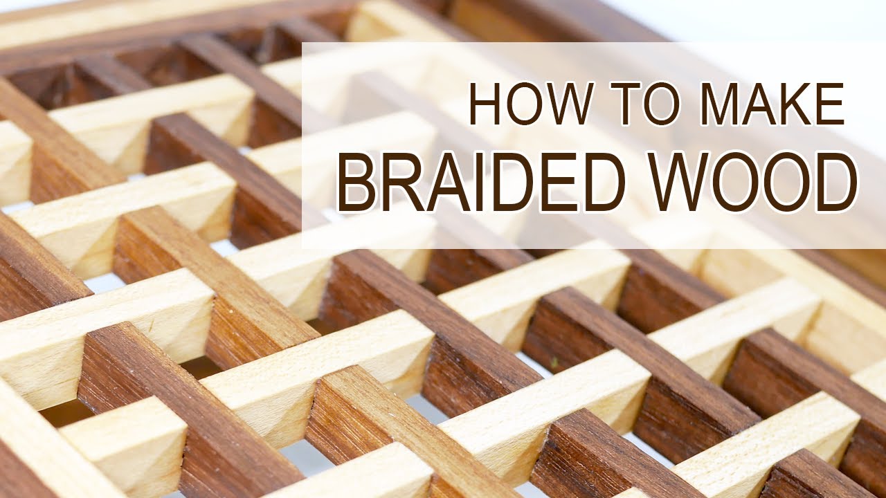 Real Braided Wood – the Trick of Hida Chidori Goushi Kumiko - YouTube