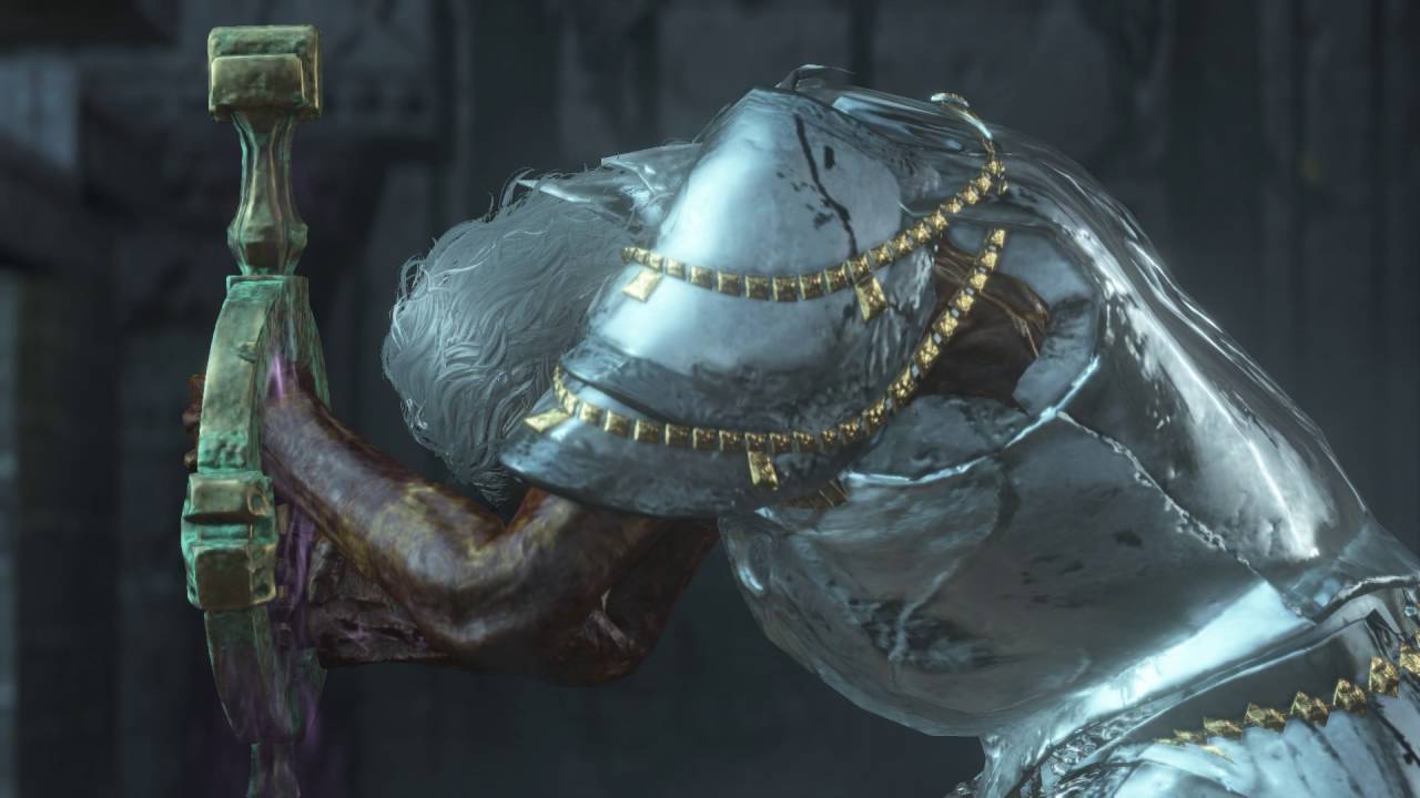 Dark Souls III - Ashen One Performs Sword of Avowal Ritual to Anri in ...